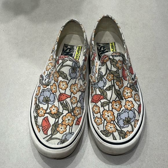 Vans | Shoes | Floral Vans | Poshmark
